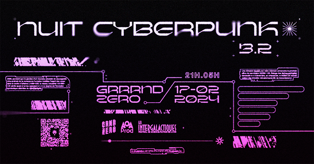 Nuit Cyberpunk 2024 | Festival Les Intergalactiques
